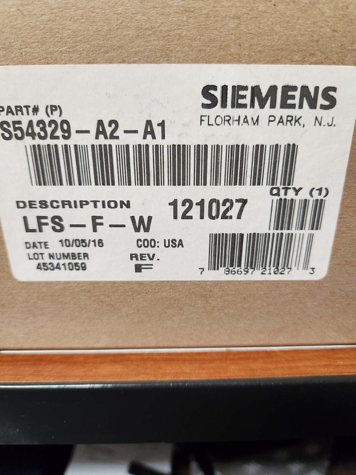 SIEMENS LFS-F-W Low Frequency Sounder, Fire, White | eBay