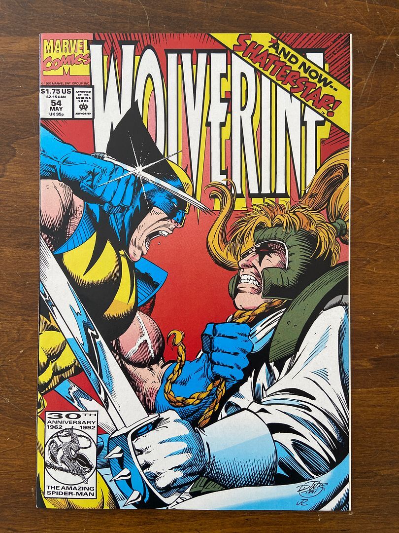WOLVERINE #54 (Marvel, 1988) VF Shatterstar | eBay