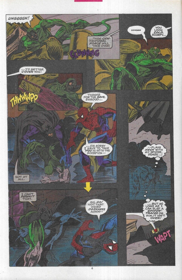 Shroud Comic 2 Cover A First Print 1994 Marvel W Barr M C Wyman Jones ...