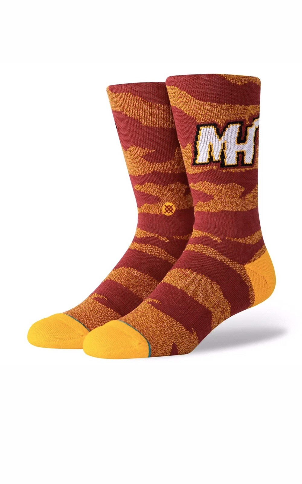 Miami Heat Stance NBA Socks Men Size Large 9-12 | eBay