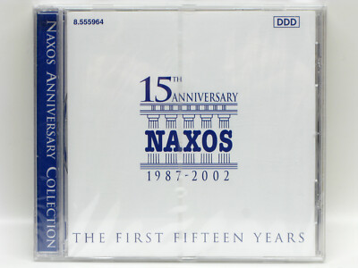 CD NAXOS 15th Anniversary Special Edition 1987-2002 8.55964 New ...