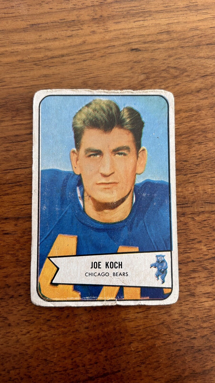 1954 Bowman #127 Joe Koch RC Chicago Bears | eBay