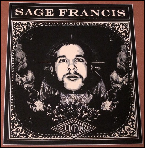 2010 Sage Francis Sticker Life Li(f)e Album Unpeeled Rap Hip-Hop | eBay