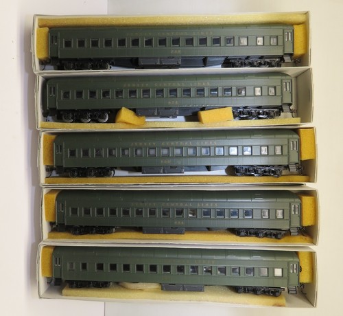 HO scale Jersey Central Passenger car set (5 cars) | eBay