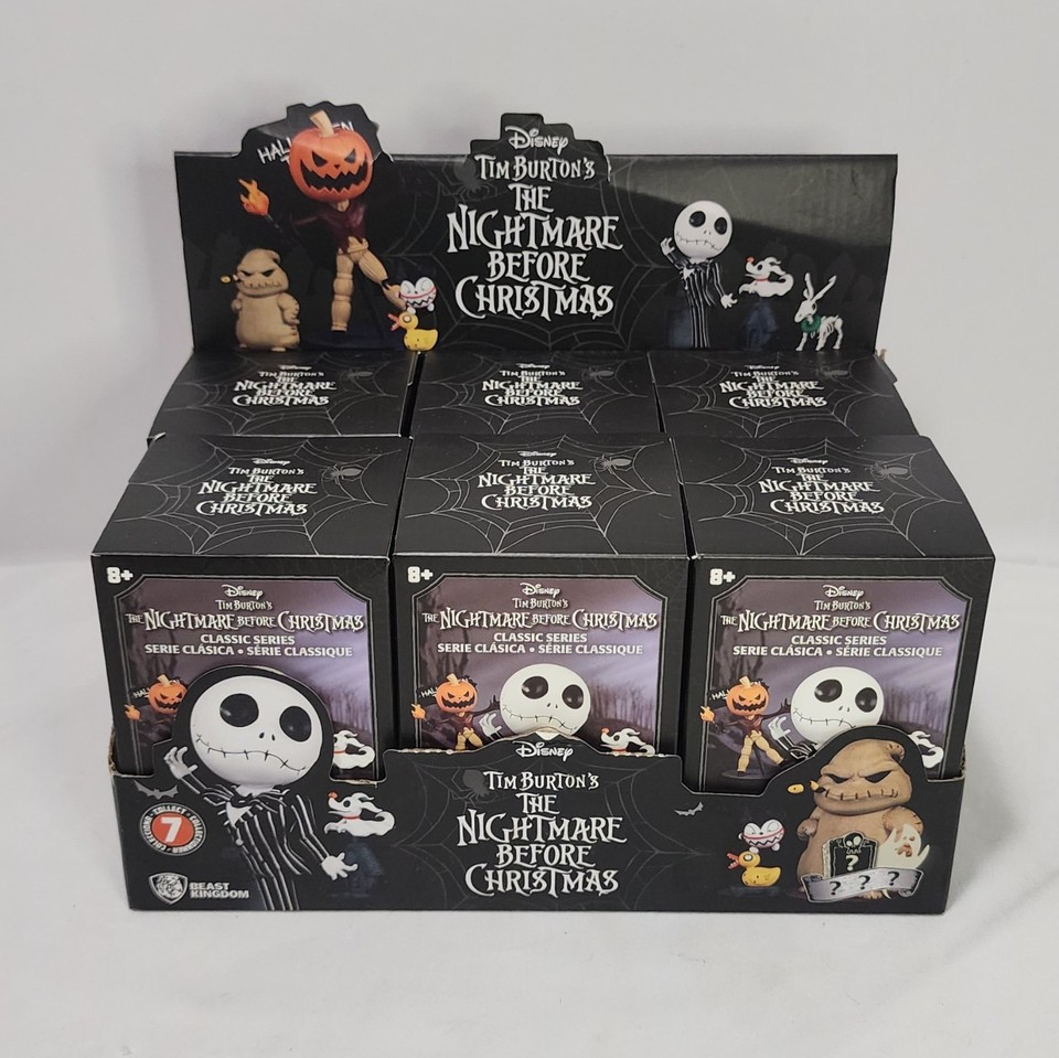 CASE OF 6! Tim Burtons NIGHTMARE BEFORE CHRISTMAS Classic Series YuMe ...