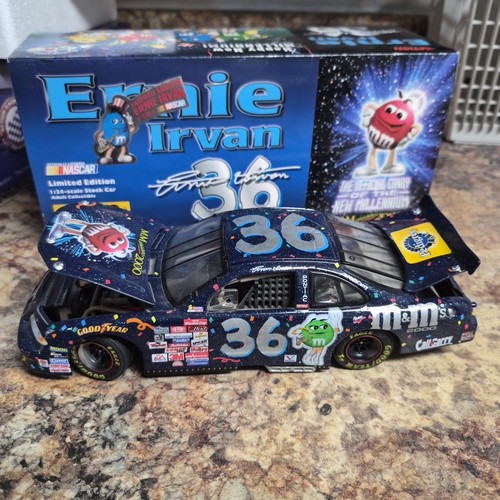 Ernie Irvan 1999 M&Ms Millennium Nascar 1/24 Diecast Action Pontiac #36 ...