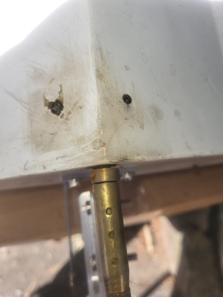 Vintage Dumas 45” RC Boat Wellcraft Scarab Fiberglass Hull/hardware And ...