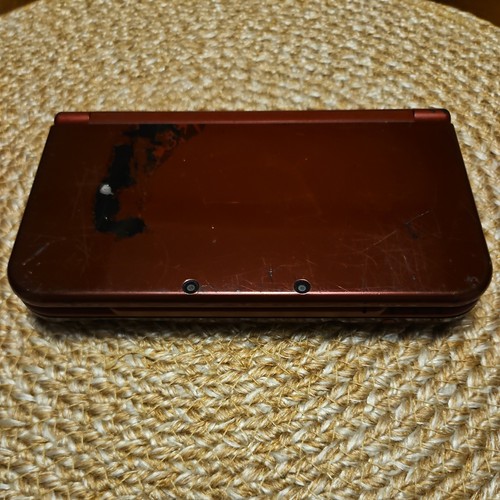New Nintendo 3DS XL Metallic Red Console for Parts Or Repairs | eBay