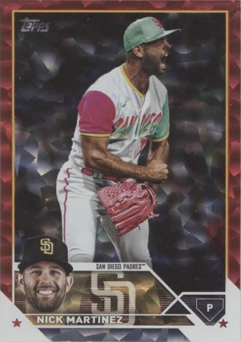 2023 Topps Update Series - Nick Martinez #US10 Red Foil /199 for sale ...