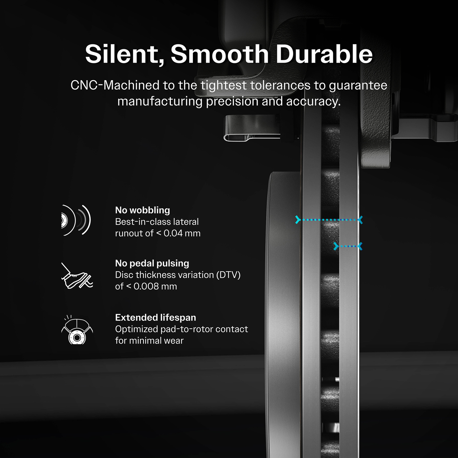 Disc Brake Rotors and Pads Kit for 95-97 Volkswagen Jetta Rear of Car ...