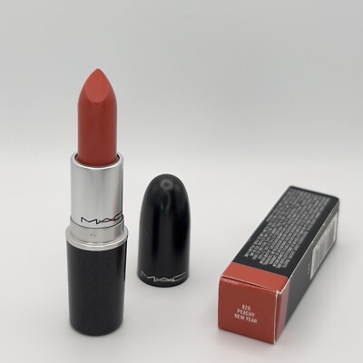 MAC “PEACHY NEW YEAR” Lipstick Limited Edition | eBay