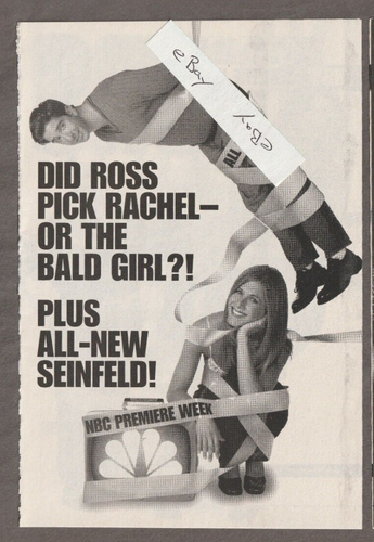 1997 SEINFELD NBC Magazine ADS~Honda Accord~FRIENDS~Robert Pastorelli ...