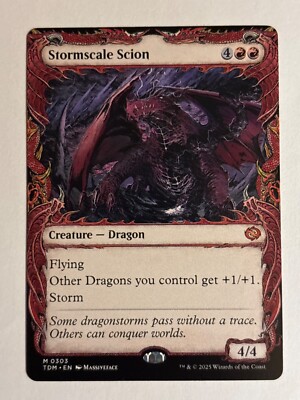 Stormscale Scion - (Showcase) - Tarkir: Dragonstorm - NM MTG | eBay