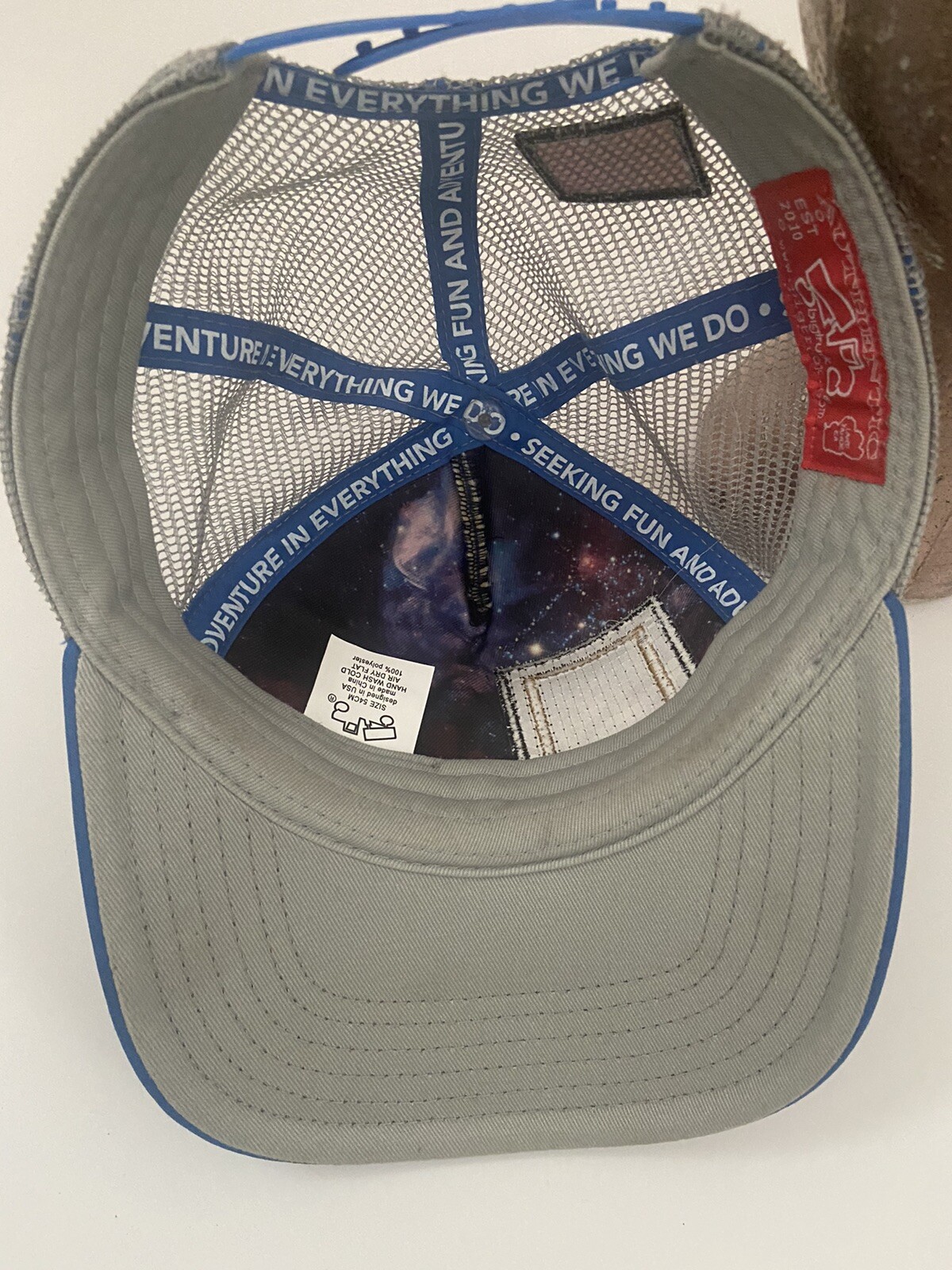 Big Truck Hat Mens Blue Liberty DXB Patch Cap Logo Me… - Gem