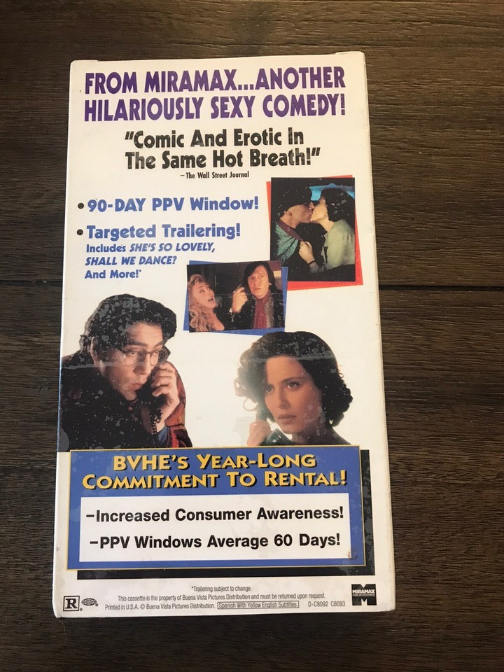 BRAND NEW, SEALED, RARE FULL LENGTH VHS DEMO: Mouth to Mouth (VHS, 1998 ...