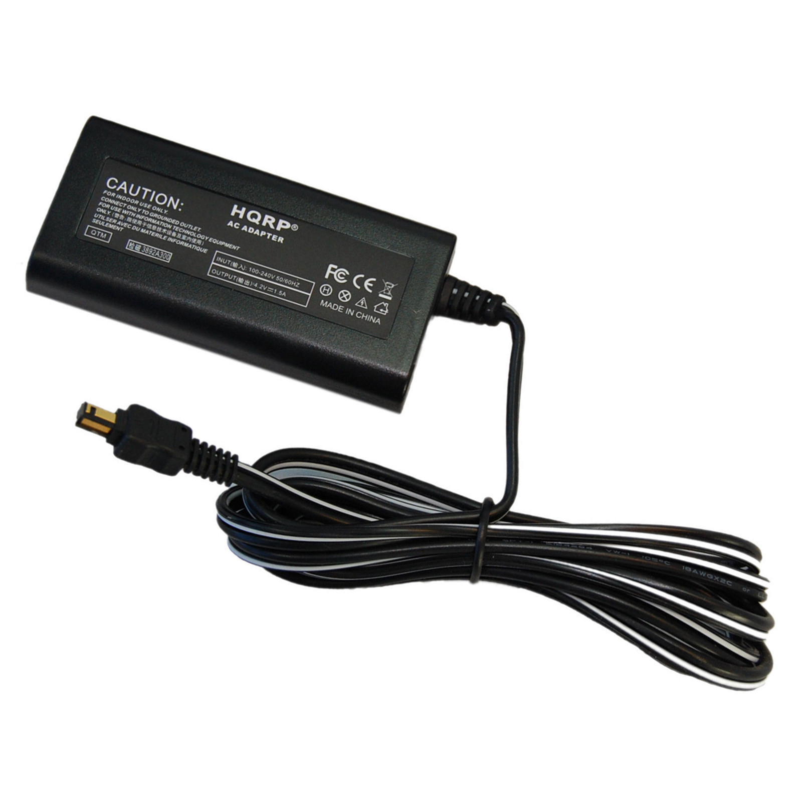 HQRP AC Power Adapter for Sony Cyber-Shot DSC-S60 DSC-S600 DSC-S650 DSC ...