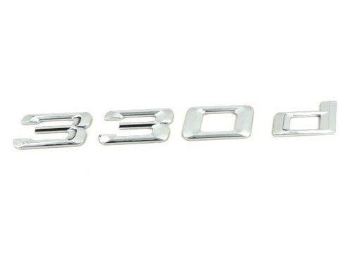 Genuine New BMW 330D BOOT BADGE Rear Emblem Logo For 3 Series E92 E93 ...