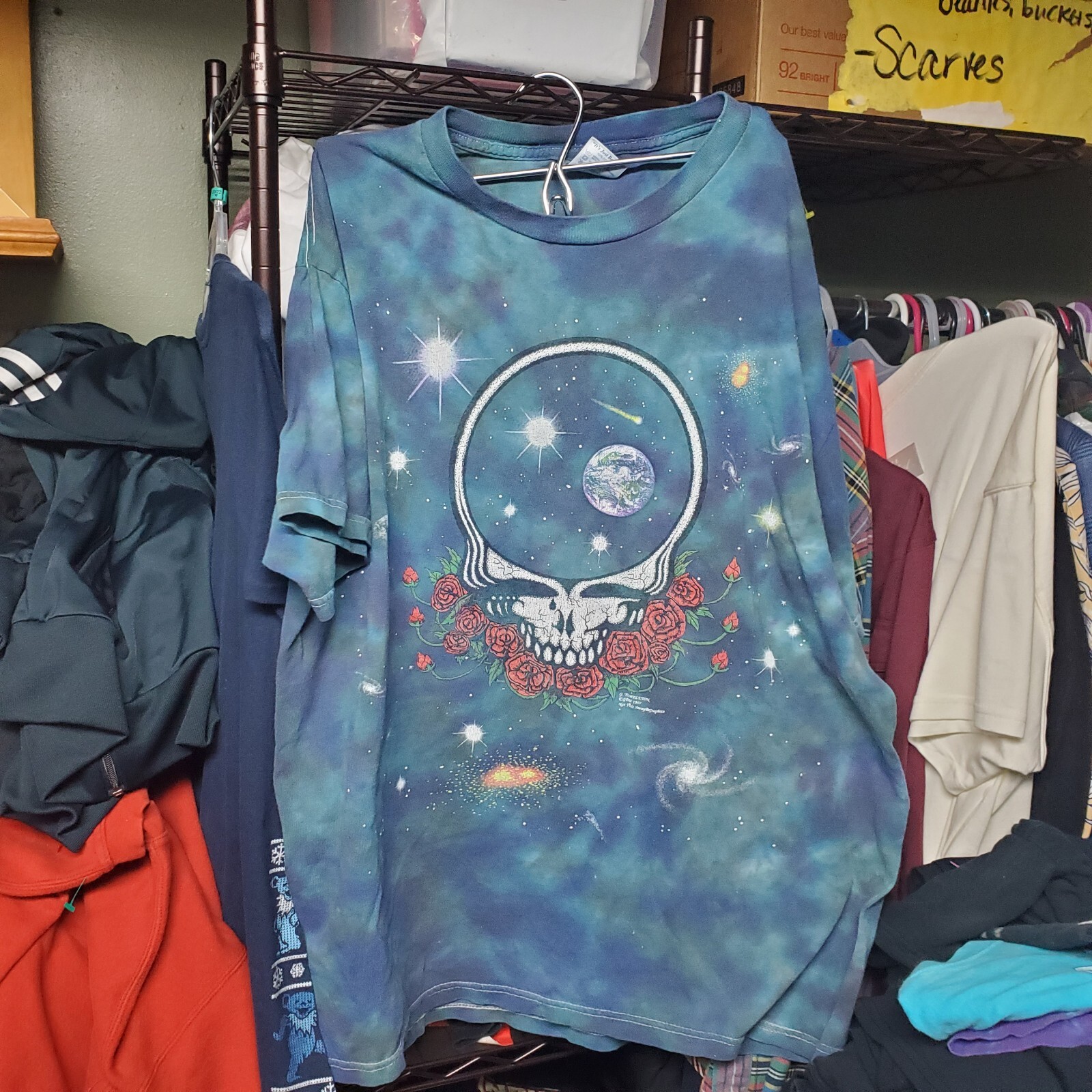 Vintage 1997 Grateful Dead Space Your Face AOP Double… - Gem