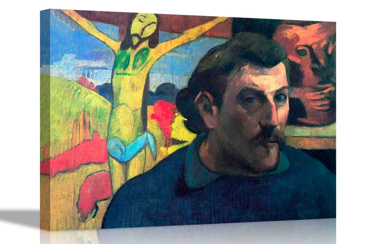 Self Portrait With Yellow Christ