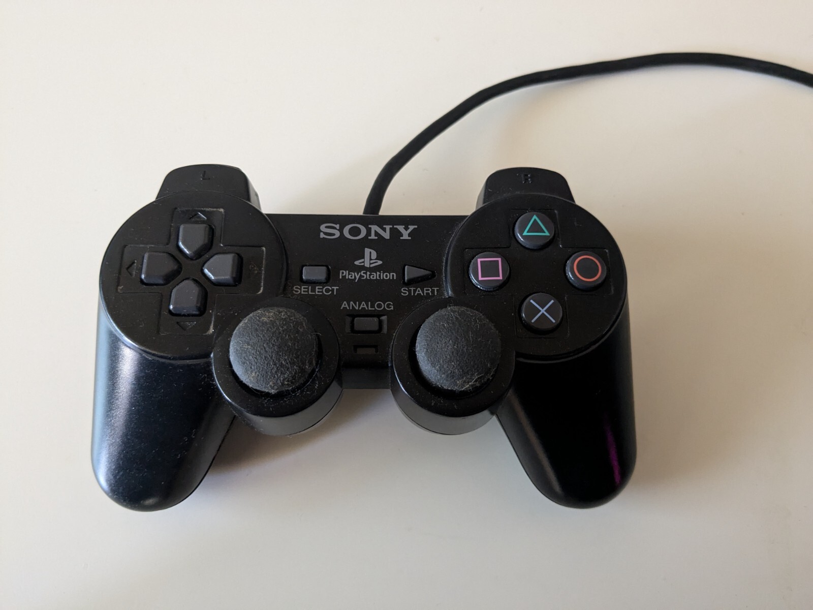Sony Playstation 2 PS2 Dualshock 2 Analog Wired Controller SCPH-10010 ...