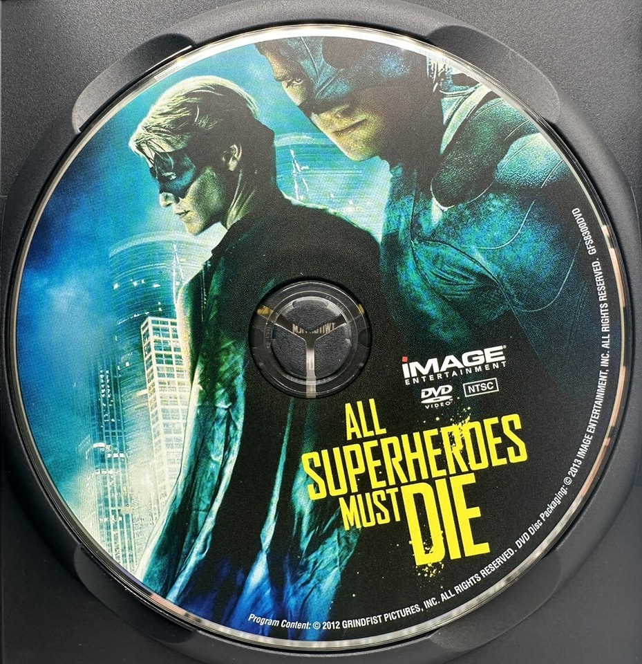 All Superheroes Must Die DVD Widescreen Jason Tristan Lucas Till James ...