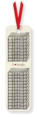 I Heart Books Book Mark – Illustrated Bookmark Perfect Gift For Book ...
