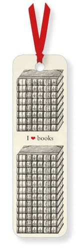 I Heart Books Book Mark – Illustrated Bookmark Perfect Gift For Book ...