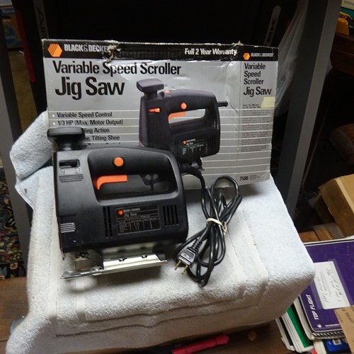 ** Vintage - Black & Decker - AUTO-SCROLLER Sabre Saw - MADE in ENGLAND ...