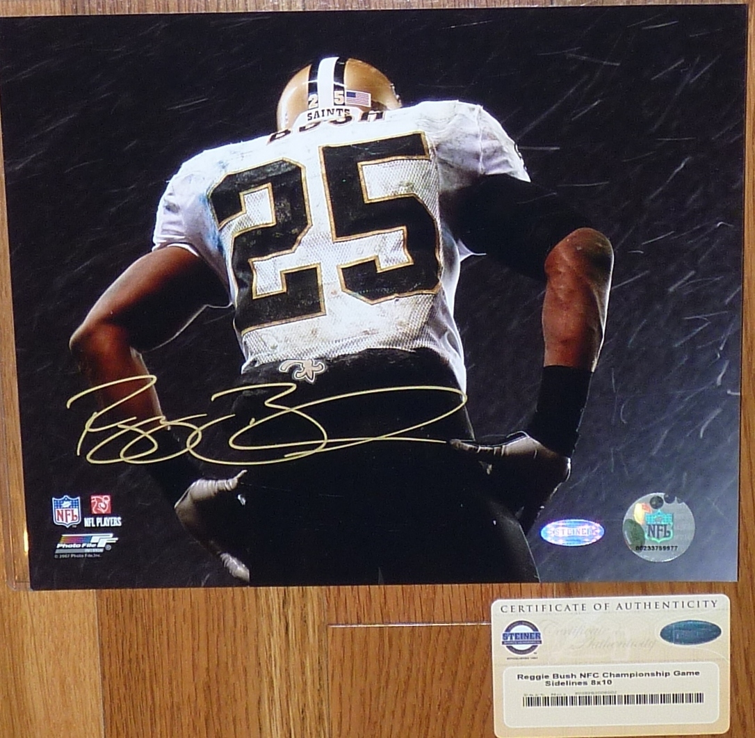 Reggie Bush Autographed Memorabilia | Signed Photo, Jersey ...