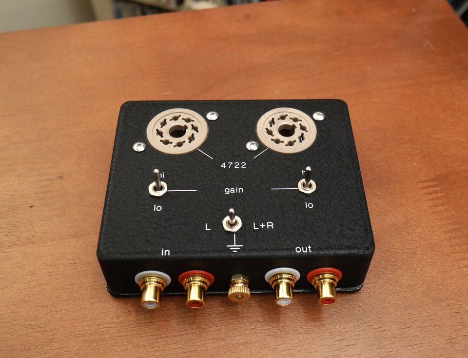Moving Coil Phono Step Up Transformer box for Altec/Peerless 4722 MC ...