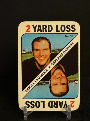 1971 Topps Football Daryle Lamonica Card #39 EX+ | eBay