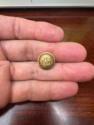 Post Civil War Washington D.C. National Rifles Staff Cuff Button | eBay