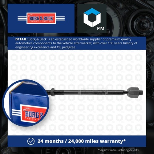 Inner Rack End BTR5584 Borg & Beck Tie Rod Joint 30776255 30776425 ...