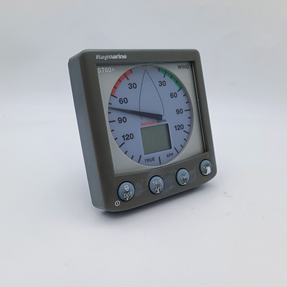 RAYMARINE ST60+ WIND Instrument Display Unit RAYTHEON A22005-P PERFECT ...