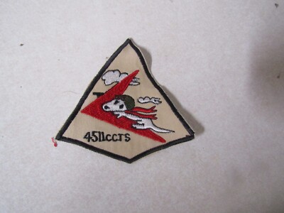 MILITARY PATCH OLDER VIETNAM ERA SNOOPY 45 CCTS COMBAT CONTROL TEAM US ...