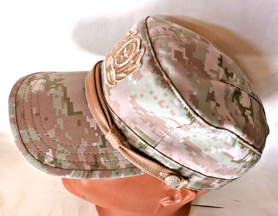 Syrian summer field cap with cockade beige numeral VKPO RF Armed Forces ...