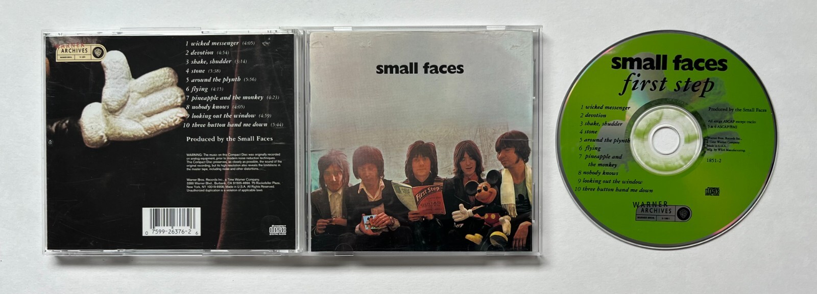 Small Faces – First Step (1851-2) USA Released CD | eBay