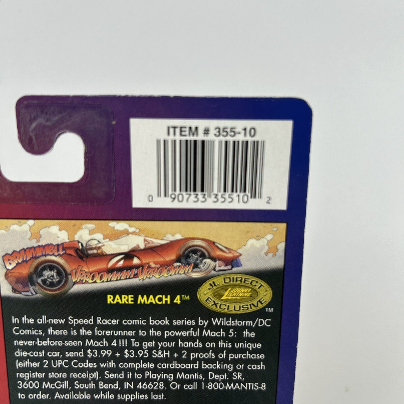 Johnny Lightning Speed Racer 2000 Die-Cast Car Film Token Scale 1:64 ...