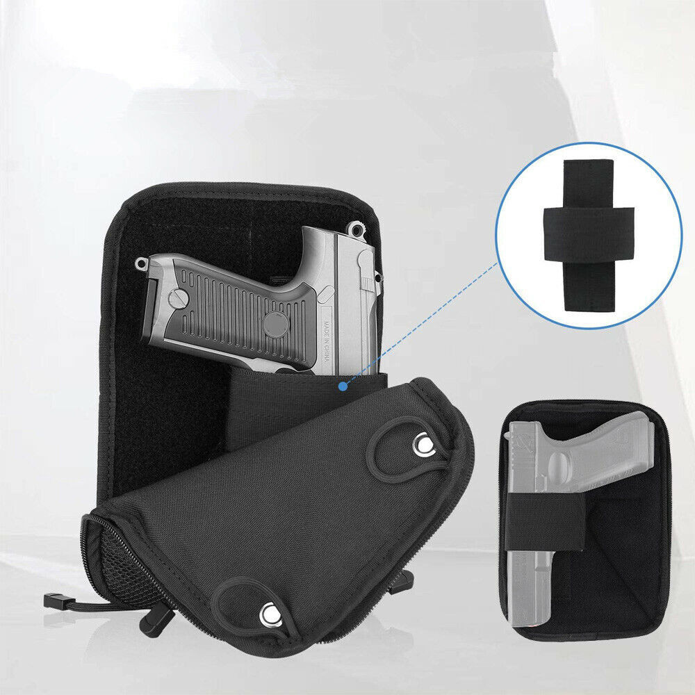 Pistol Gun Holster Concealed Carry Gun Pouch Pack Waist Pocket with ...