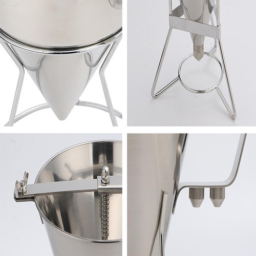 Conical Funnel Cone Small Diameter Hopper Separator w/ Shelf Octopus ...