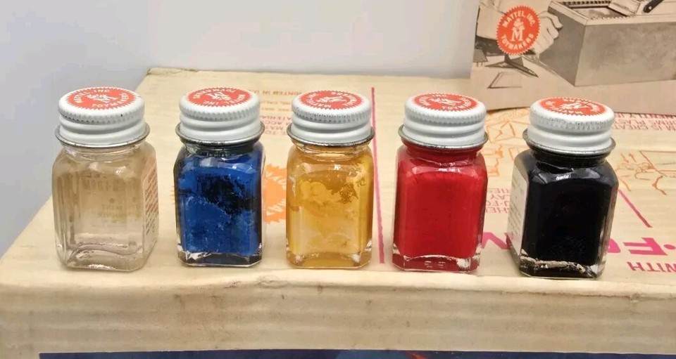 Vintage 1962 Mattel VAC-U-FORM 422 Plastic Molding Kit Nice! Read ...