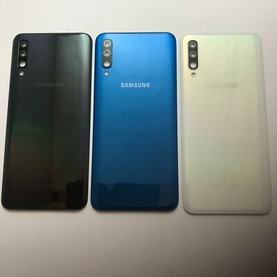 Genuine Samsung Galaxy A50 A505 Rear Back Battery Cover Panel camera ...