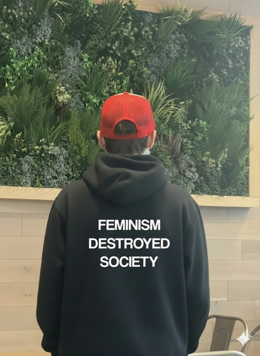 Feminism Destroyed Society hoodie. Free shipping worldwide. | eBay