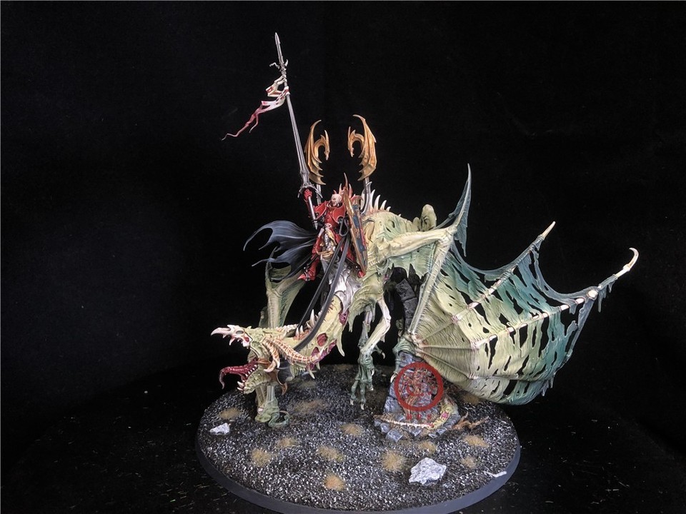 Warhammer AOS DPS painted Soulblight Gravelords Revenant Draconith ...