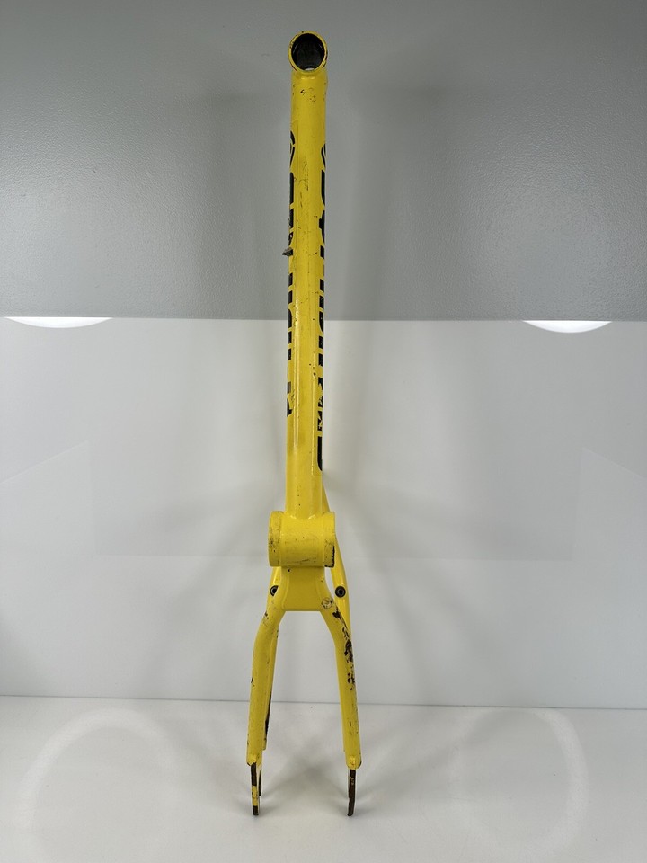 Rare Vintage 2001 S&M Bikes Dirtbike XL BMX Frame 20” Yellow USA | eBay