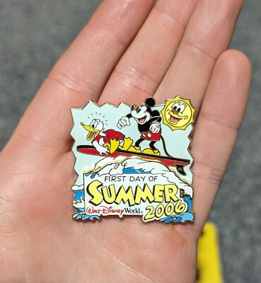 Disney Pin First Day Of Summer 2006 Limited Edition 2000 | eBay UK