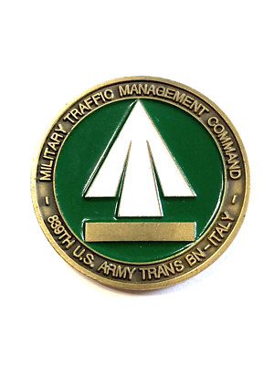 839th US Army Transportation Battalion Italy Challenge Coin | eBay