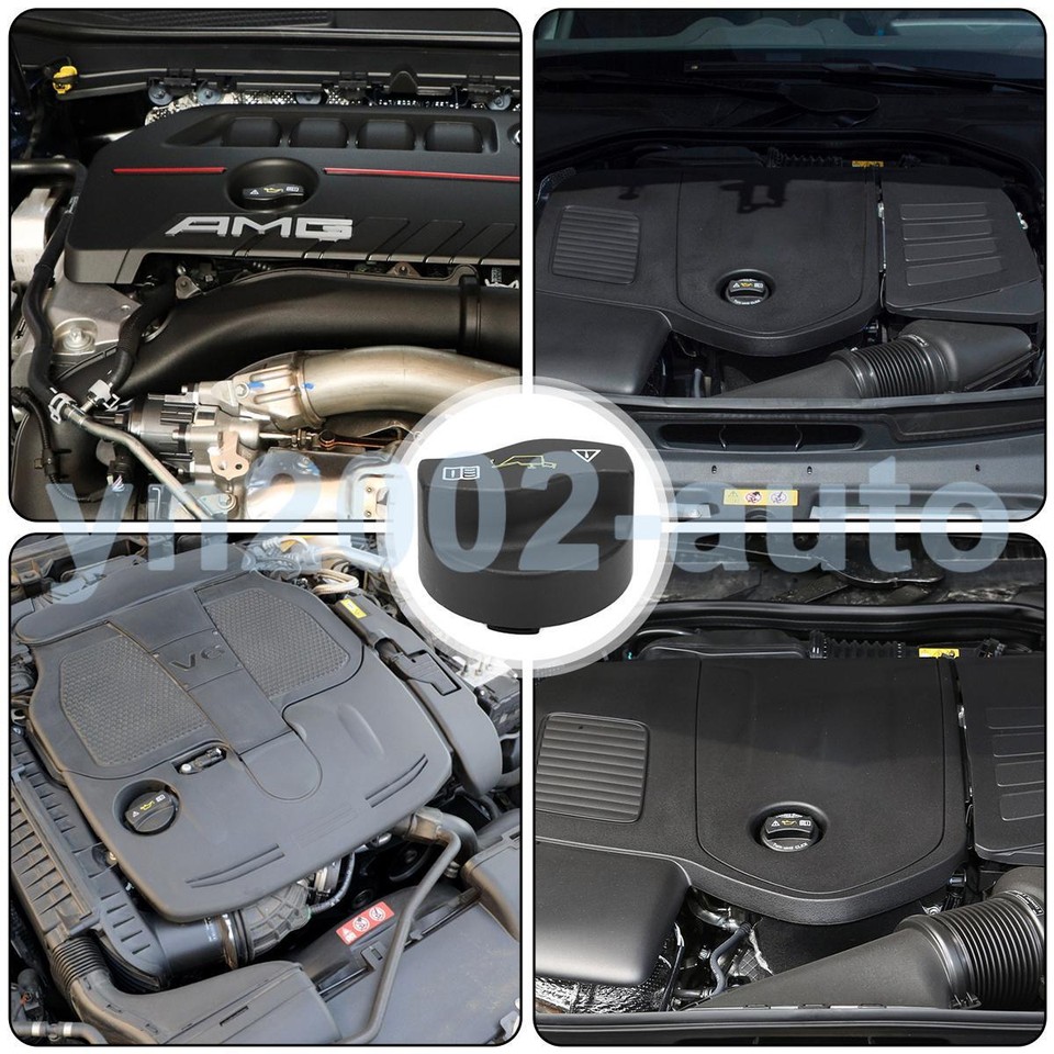 2X Engine Oil Filler Cap 0000101685 for Benz C209 W203 W213 X166 W221 ...