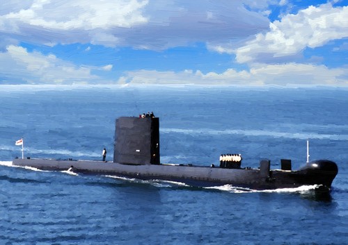 HMS OPOSSUM - LIMITED EDITION ART (25) | eBay