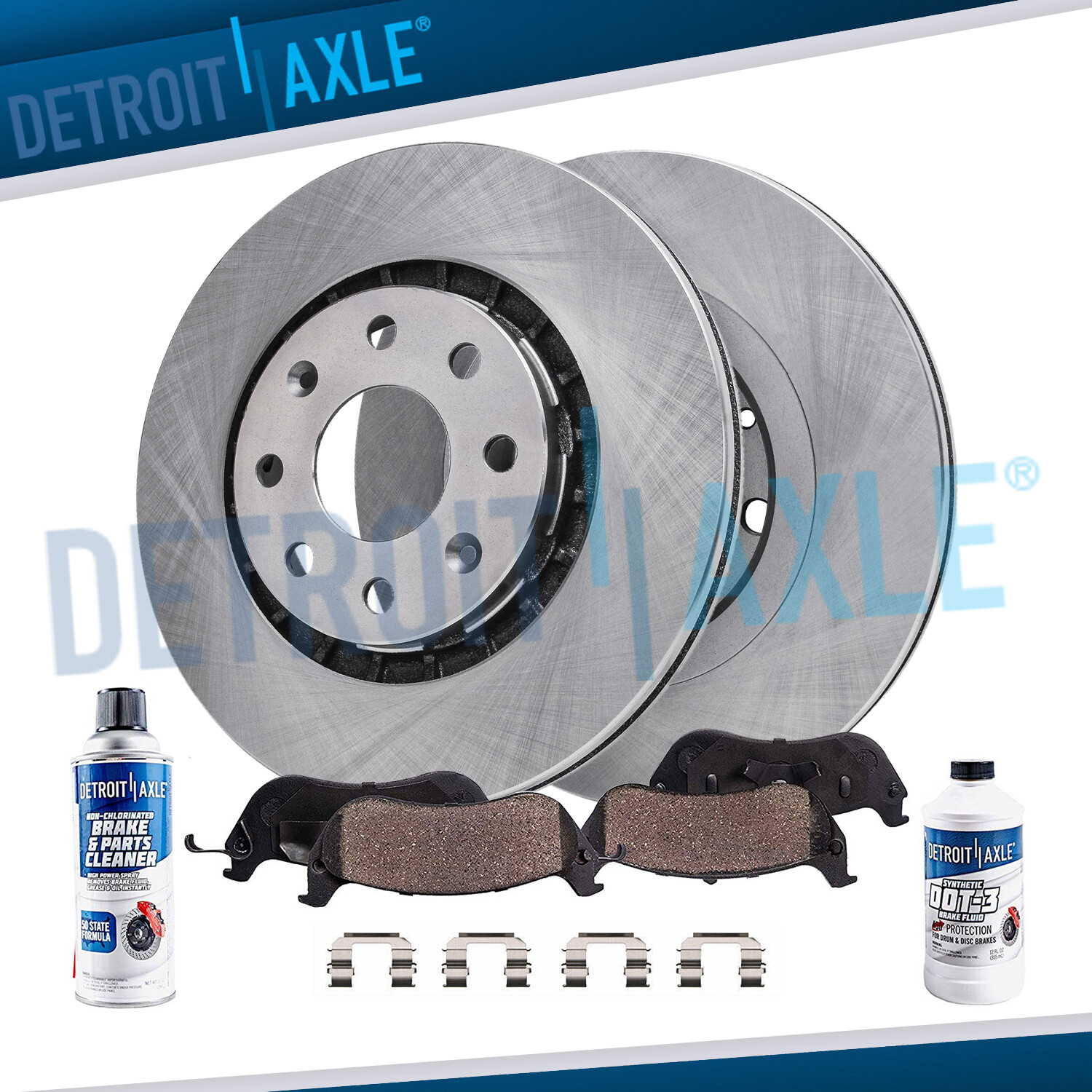 Front Disc Rotors Brake Pads Kit for Chevy Aveo Spark EV Pontiac Wave5 ...